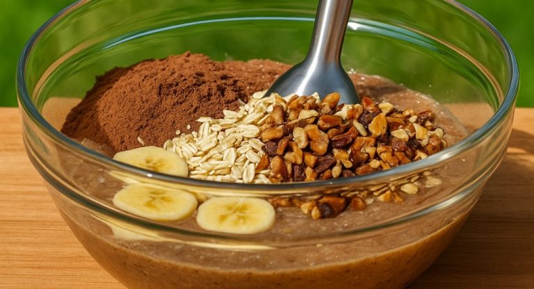 Healthy Cocoa Banana Oat Dessert – Recipes Crock